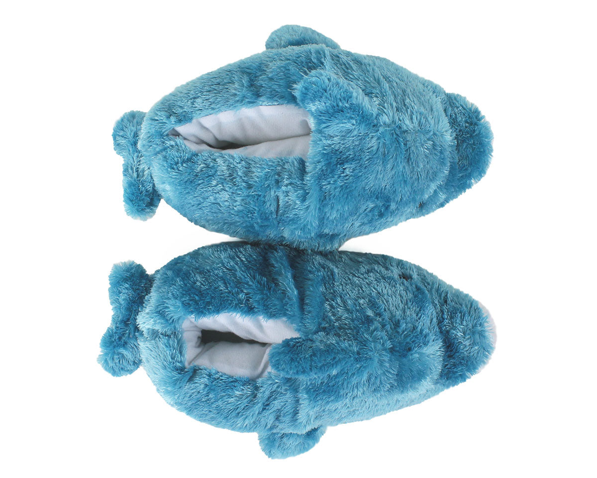 Blue Dolphin Slippers – AnimalSlippers.com