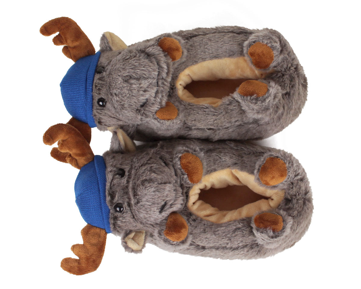 Moose Slippers – AnimalSlippers.com